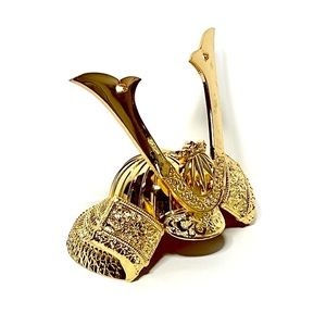 Other | Vintage Japanese Samurai Golden Kabuto | Poshmark